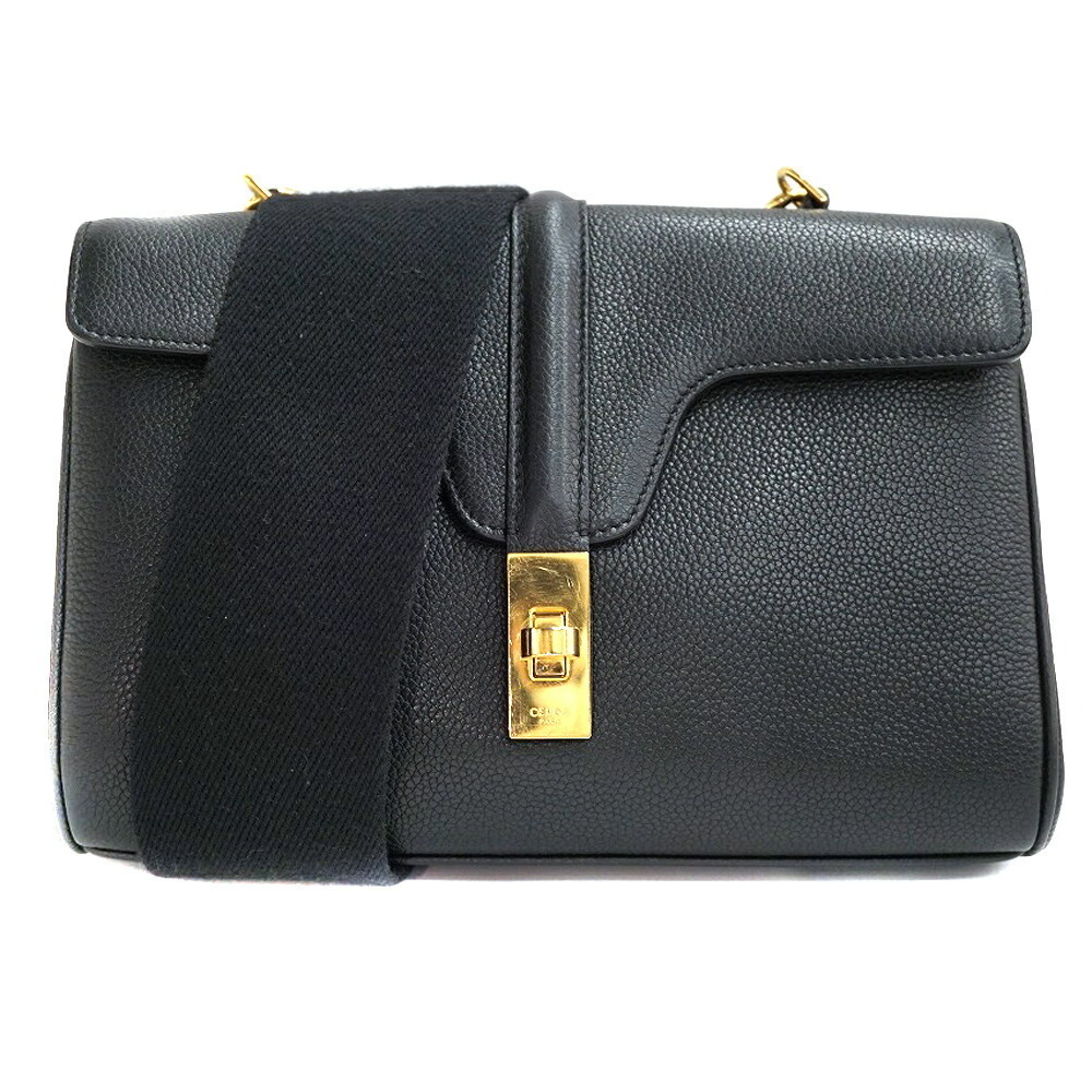Celine | Bags | Celine Teen Soft Shoulder Bag Black | Poshmark